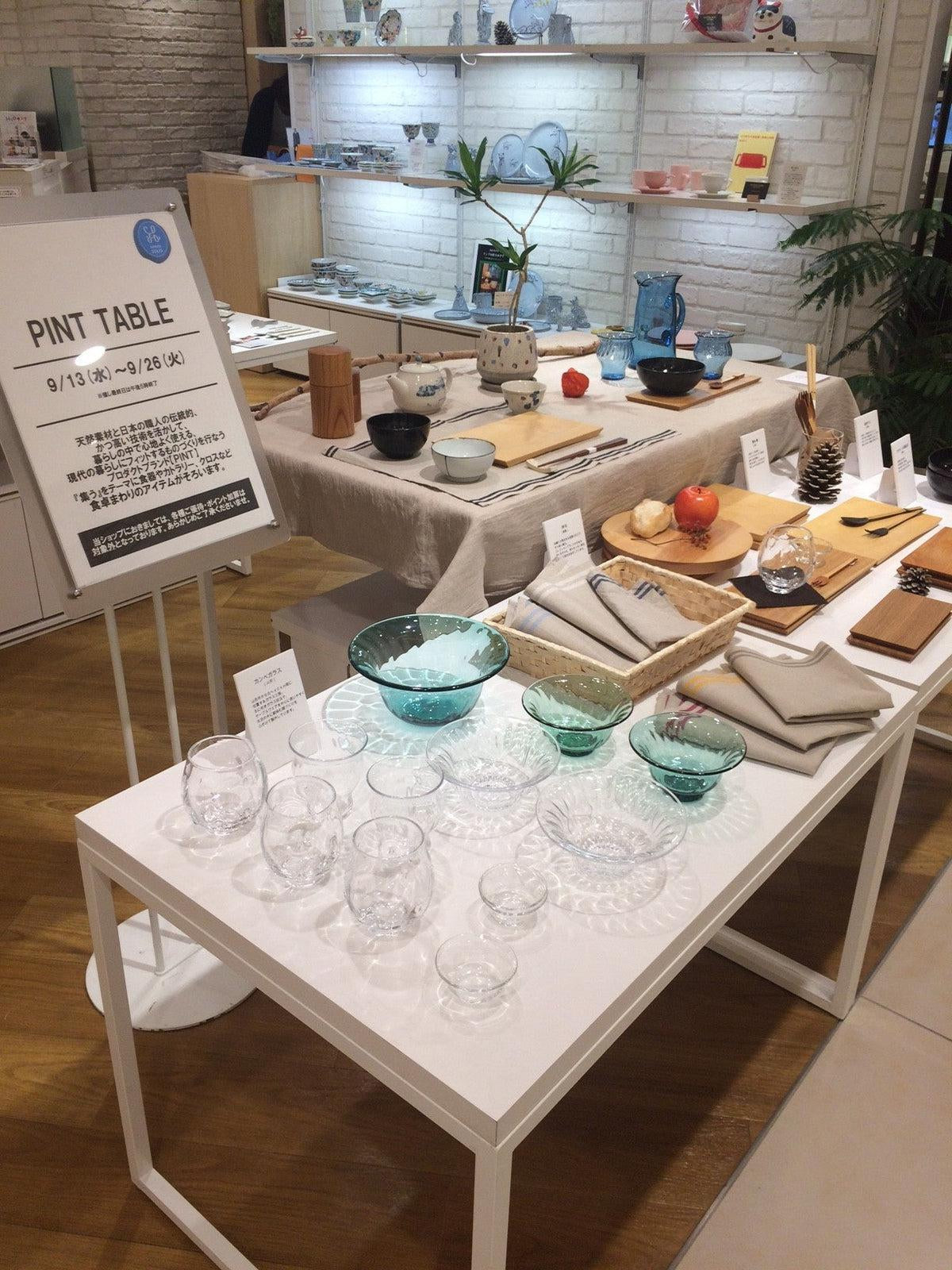 【イベント】2017.9.13 (wed) – 9.26 (tue) PINT TABLE｜うめだ阪急 – PINT_MN