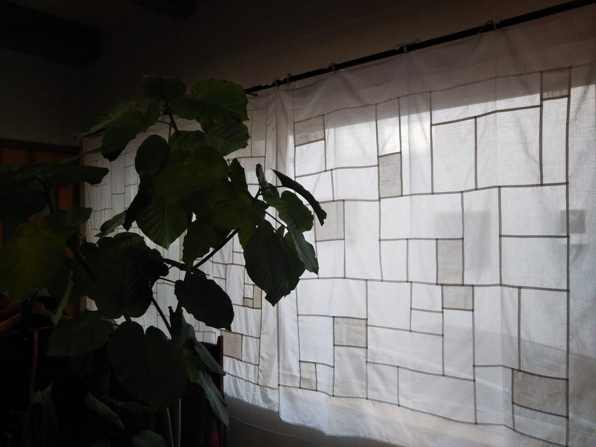 Everyone's Usage 040 [Made to Order] Pojagi Curtain｜Cotton x Linen – PINT_MN